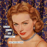Anne Taintor napkins "Twist" – ShopAtArtworks.com