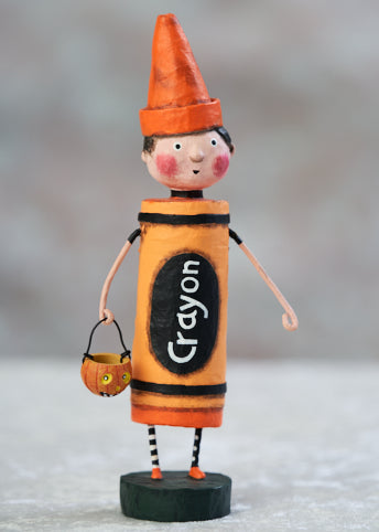 "Orange Crayon" by Lori Mitchell – ShopAtArtworks.com